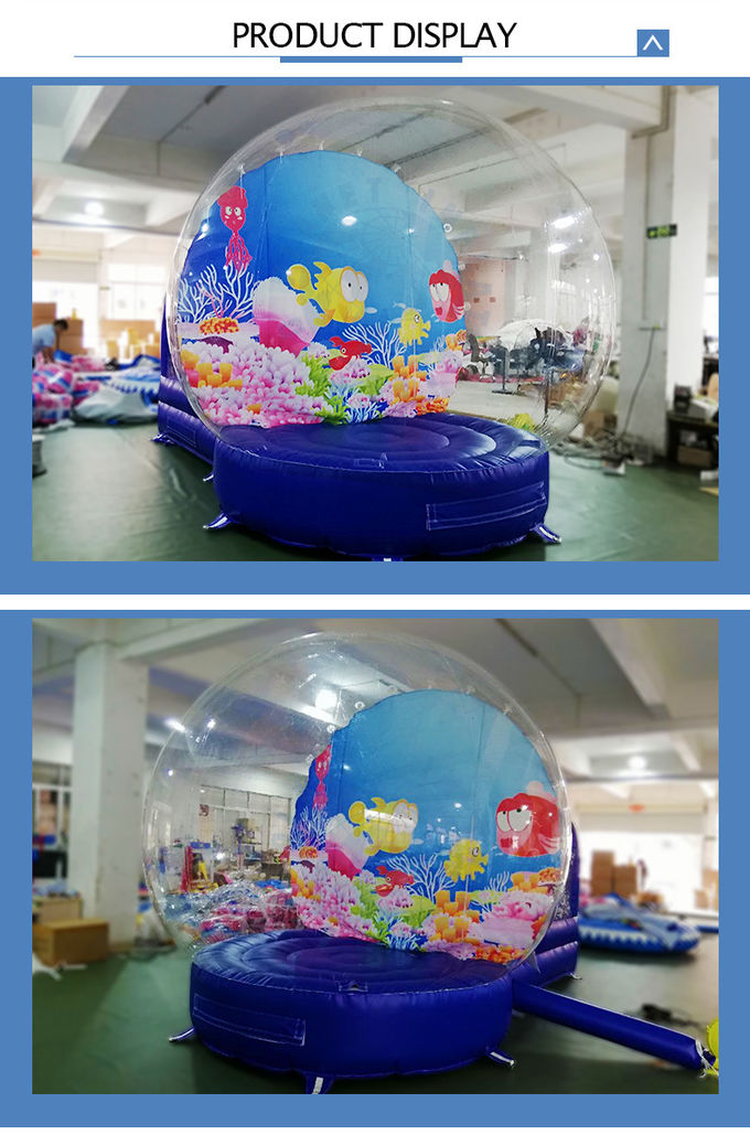 Custom Inflatable Snow Globe Photo Booth Blow Up Christmas Globe custom-inflatable-snow-globe-photo-booth-blow-up-christmas-globe