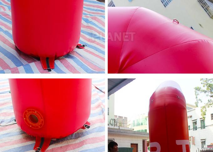 Nylon / Oxford Custom Inflatable Arch Double Stiching / Sewing Technique