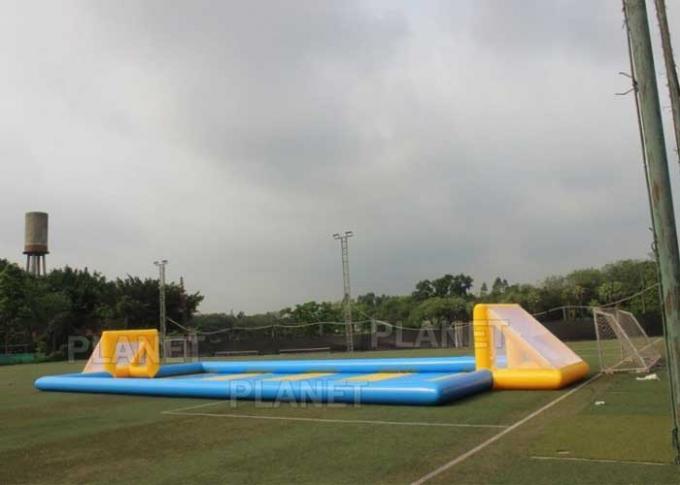 Custom Inflatable Sports Games / Outdoor Inflatable Soccer Field ...