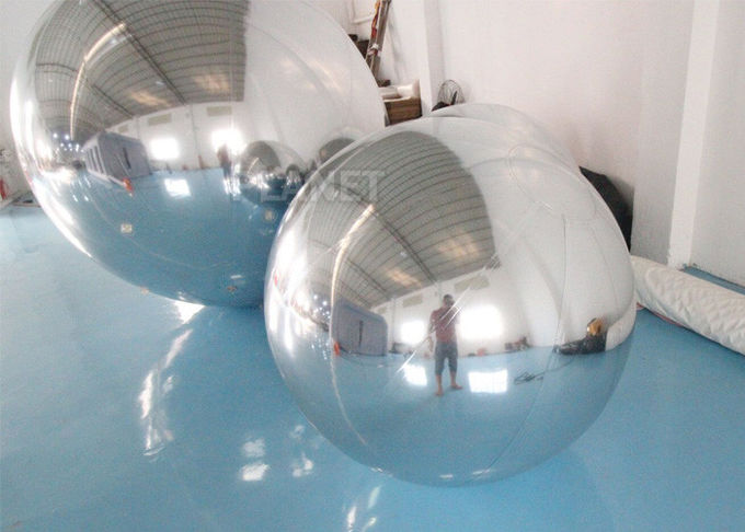Giant Inflatable Disco Ball / PVC Inflatable Floating Mirror Ball