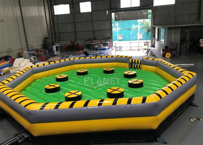 Meltdown Mechanical 8m Dia Total Wipeout Inflatable For Rotating ...