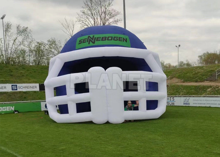 High School Inflatable Football Helmet Tunnel Inflatable Football Team ...