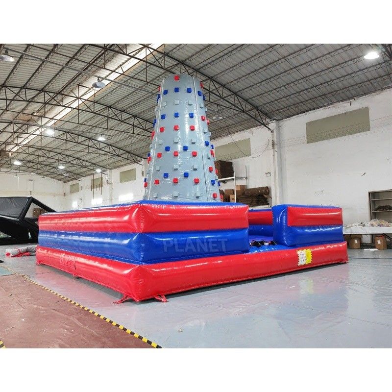 Commercial Adults Sport Game PVC Inflatable Climbing Mountains Rock ...