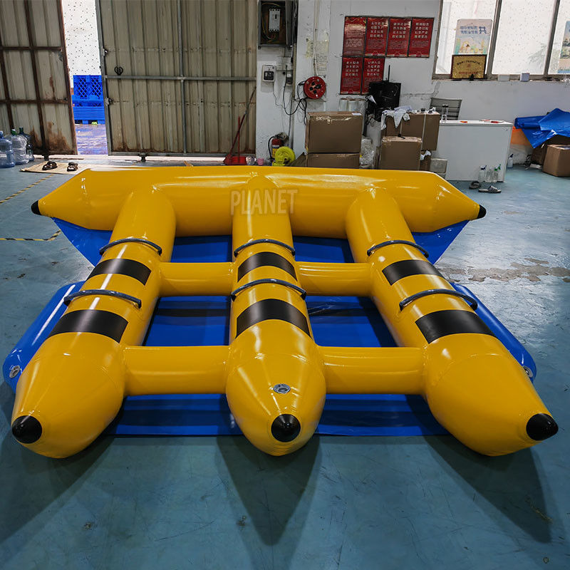 Factory Air Sealed Towable Inflatable Flying Fish Floating Banana Boat ...
