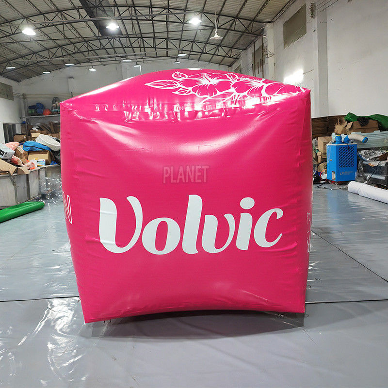 Custom Air Sealed Inflatable Cubic Buoy Inflatable Floating Square Buoy ...
