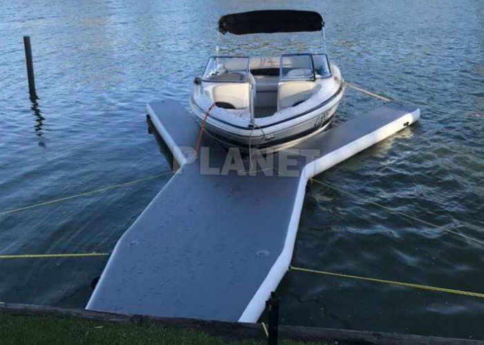 6m Long Drop Stitch Floating Y Shape Inflatable Y Jet Ski Dock Pontoons ...