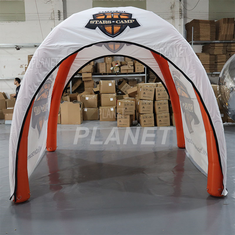 Custom X Shape Inflatable Exhibition Tent For Trade Show Event