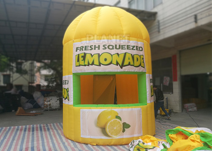 Advertising Portable Concession Inflatable Lemonade Booth Lemonade ...