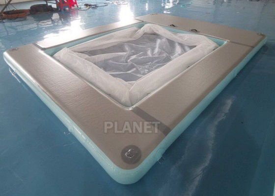 Double Wall Fabric Sea 0.9mm PVC Inflatable Yacht Pool