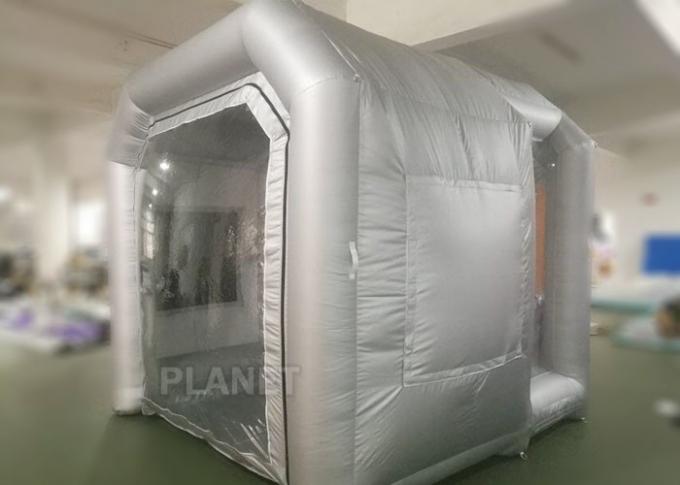 Environmental Mini Blow Up Spray Booth For Car Cover / Automotive Paint ...