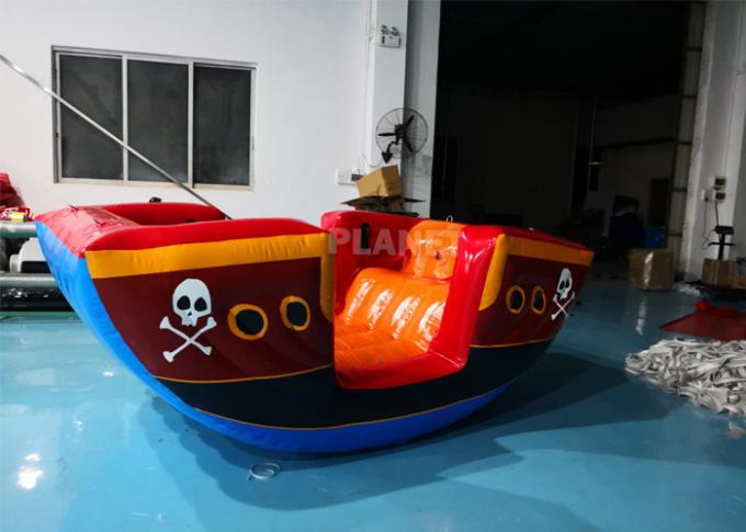 Air Sealing Inflatable Viking Seesaw Game, Fun Easy Inflatable Pirate ...