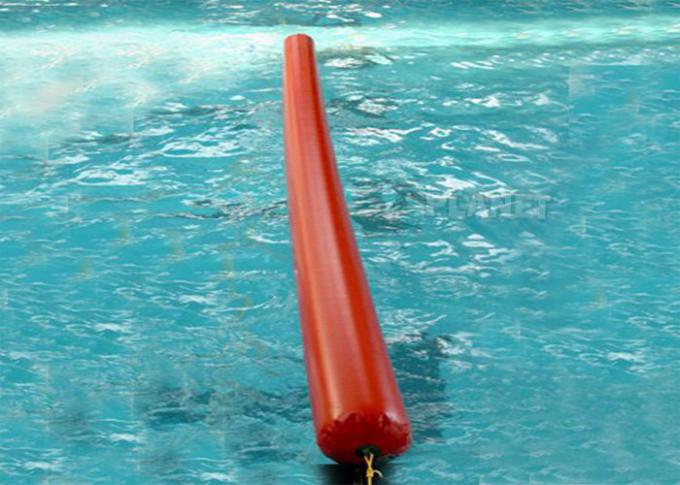 Customize Floating 0.9mm PVC Yellow Inflatable Long Cylinder Buoy Tube ...