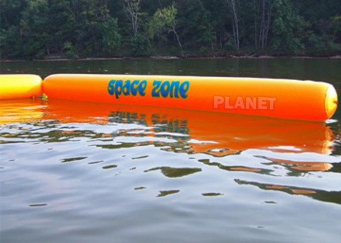 Triathlon Water Games Used Floating Long Tube Inflatable Cylinder ...